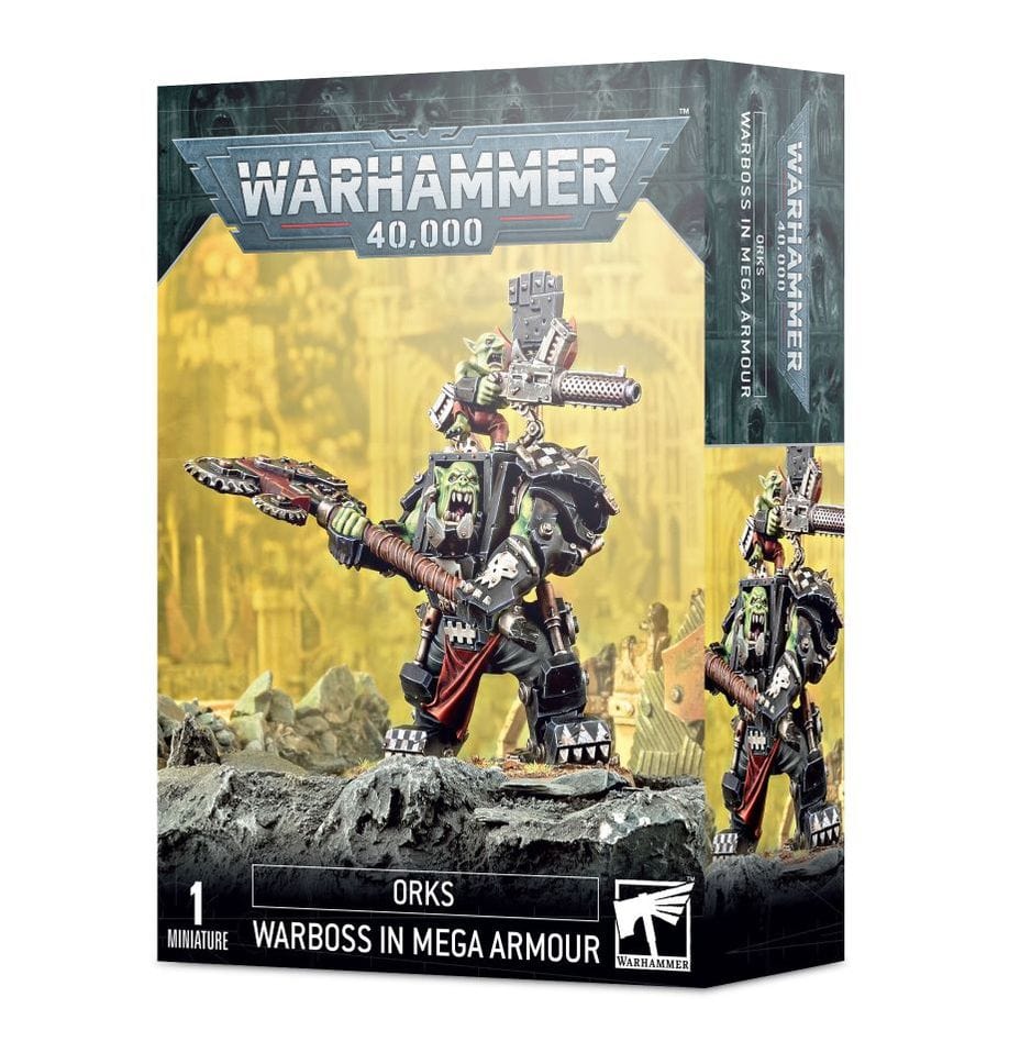 Orks: Ork Warboss In Mega Armour – Leodis Games