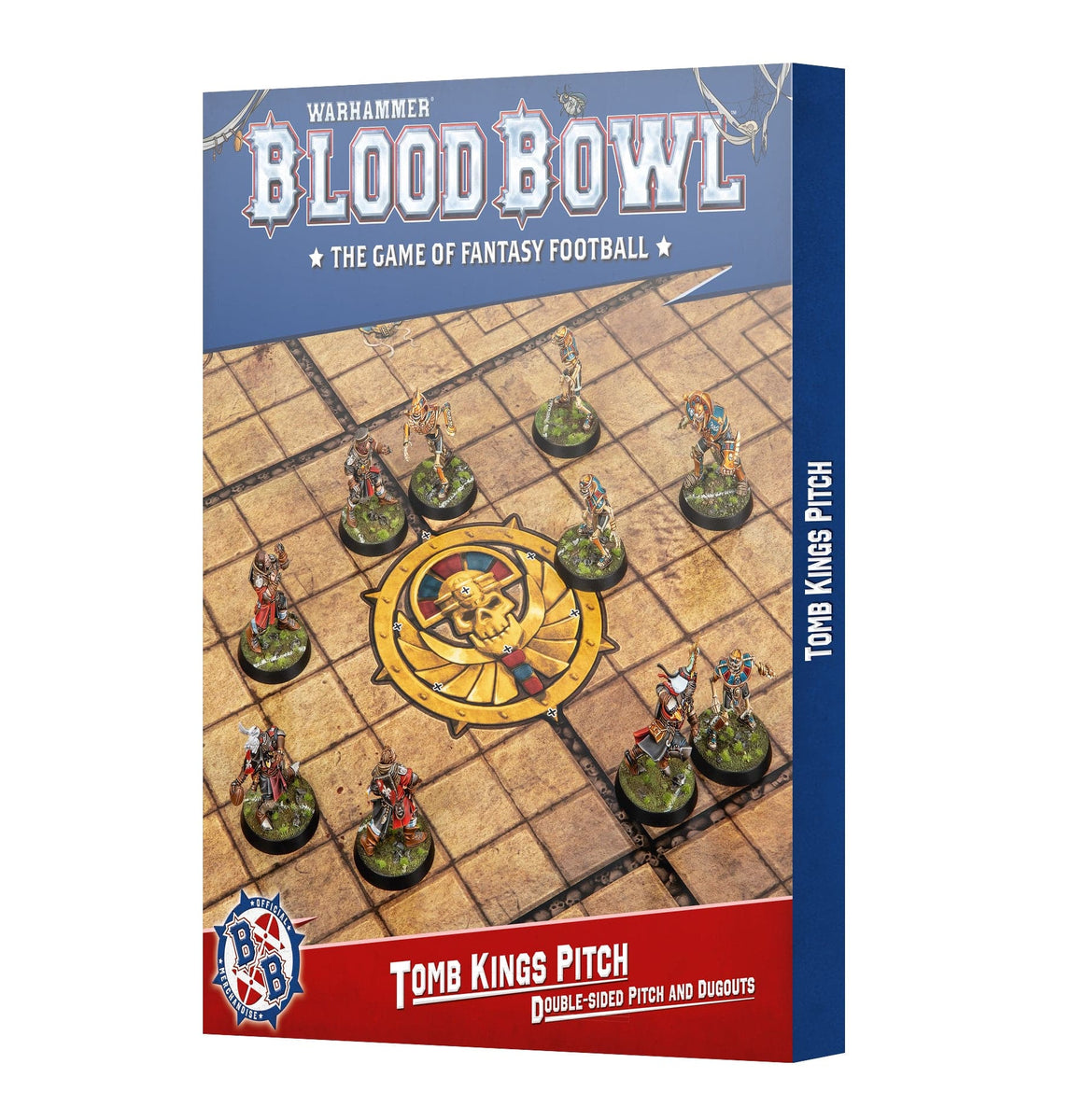 Blood Bowl: Tomb Kings Team Pitch & Dugouts – Leodis Games
