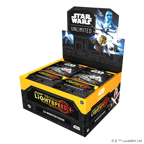Star Wars: Unlimited Jump to Lightspeed Booster Display – Leodis Games