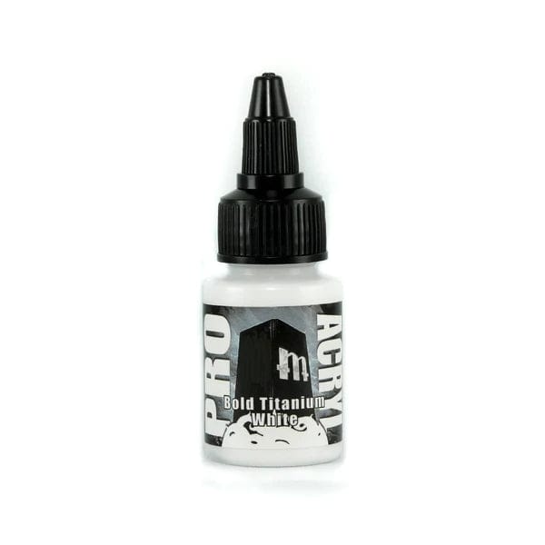 Pro Acryl - Bold Titanium White 22ml – Leodis Games